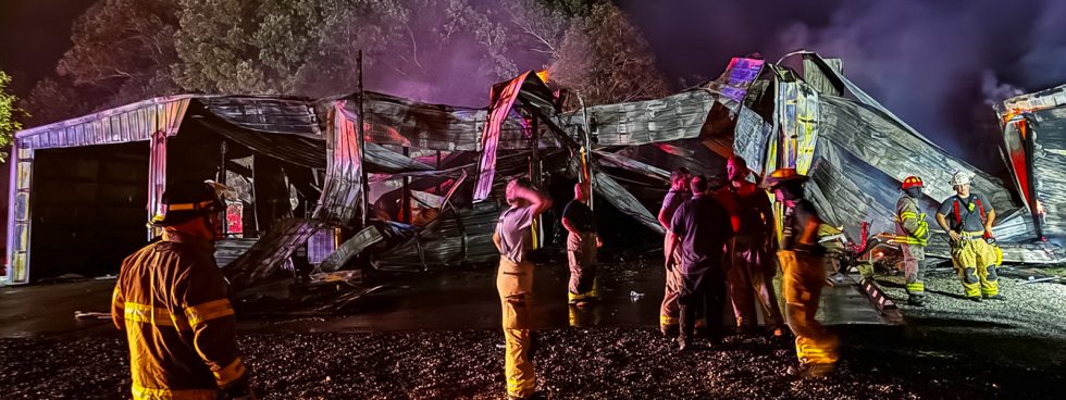 Camp OBR Fire - Operation BBQ Relief